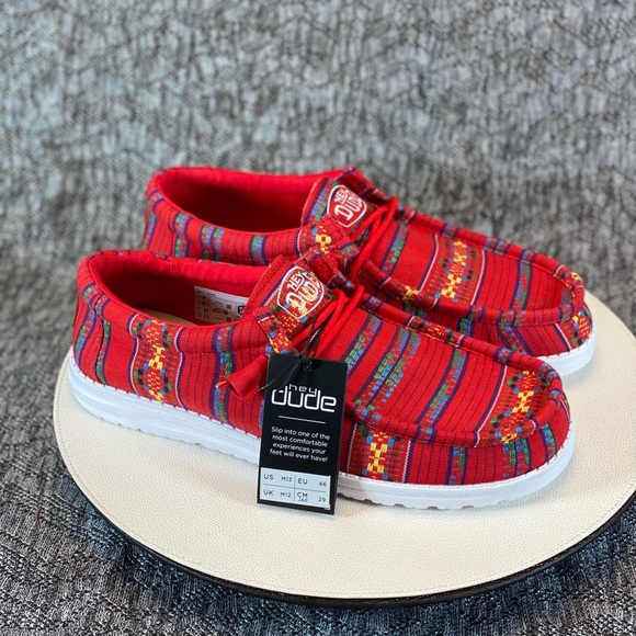 Hey Dude | Shoes | Hey Dude Wally Serape Sedona Sneakers Mens 3 | Poshmark